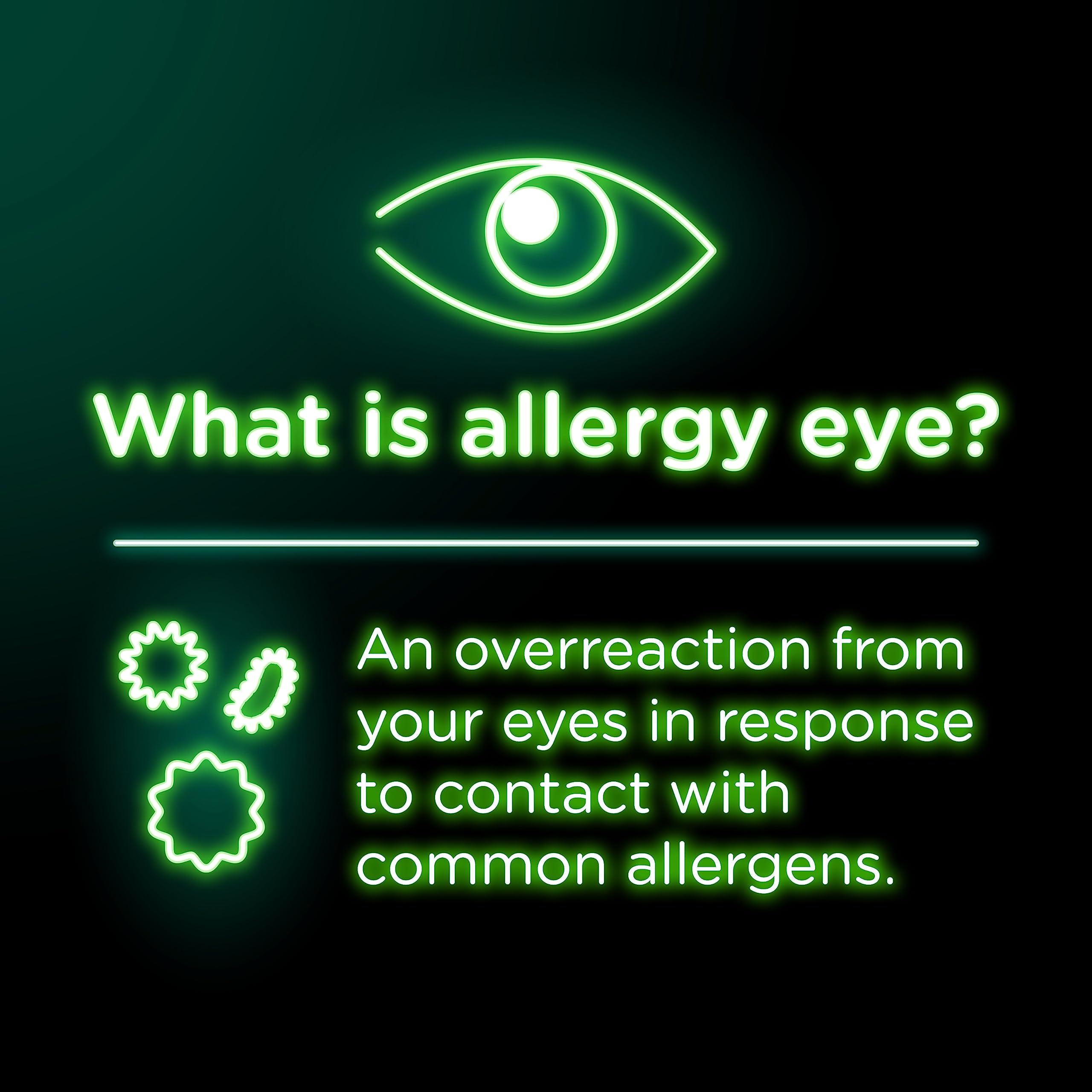 Visine Allergy Eye Relief Multi-Action Antihistamine & Redness Reliever Eye Drops with Pheniramine Maleate & Naphazoline HCl, Eye Drop Treatment for Red, Itchy, Allergy Eyes, 0.5 fl. oz
