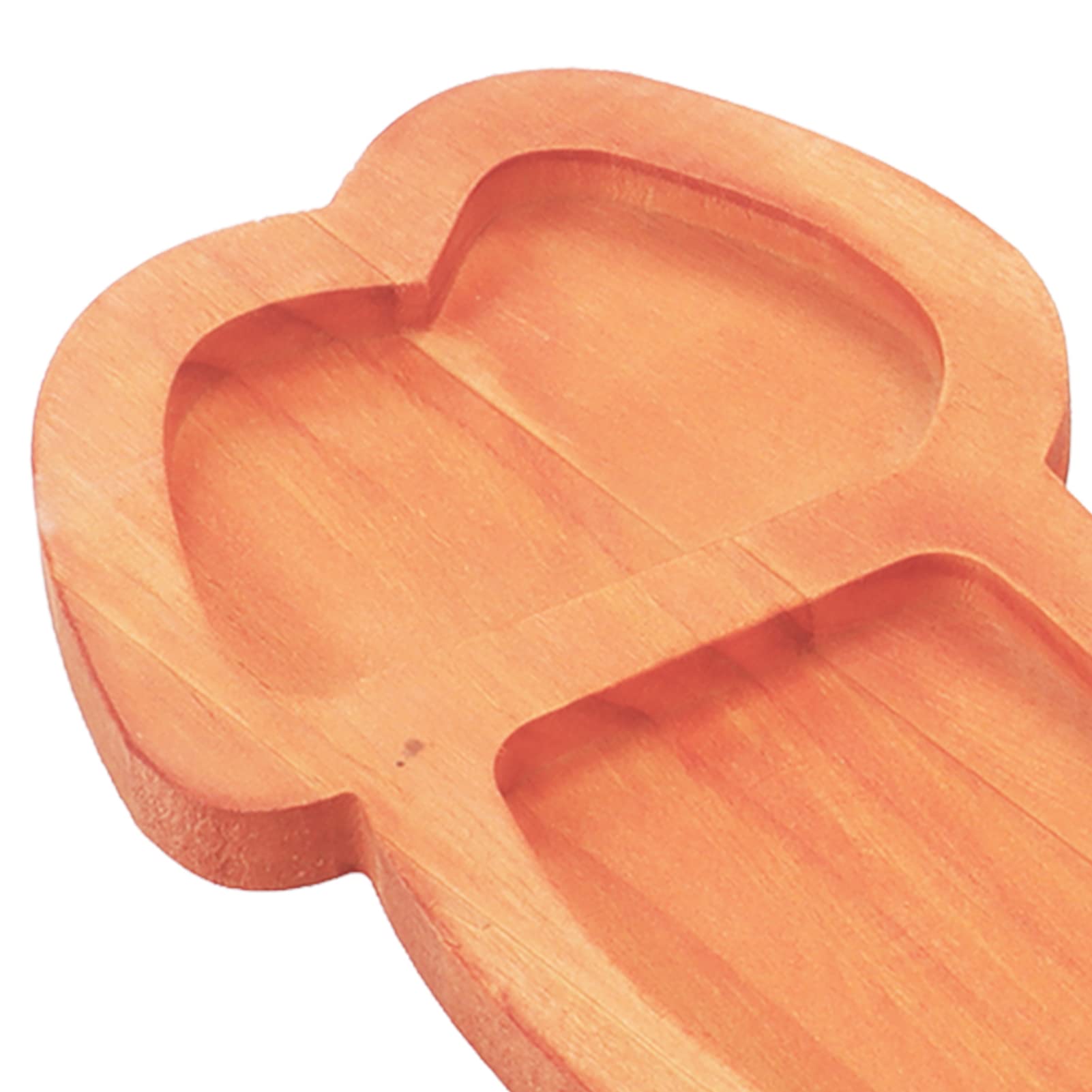 MOUMOUTEN Aperitif Board, Wood Cheese Tray Charcuterie Boards, 3 Large Spaces Cheese Tray Platter, Cutlery Kitchen Wine Meat Platter for Steak Deli Cake Aperitifs(Right)