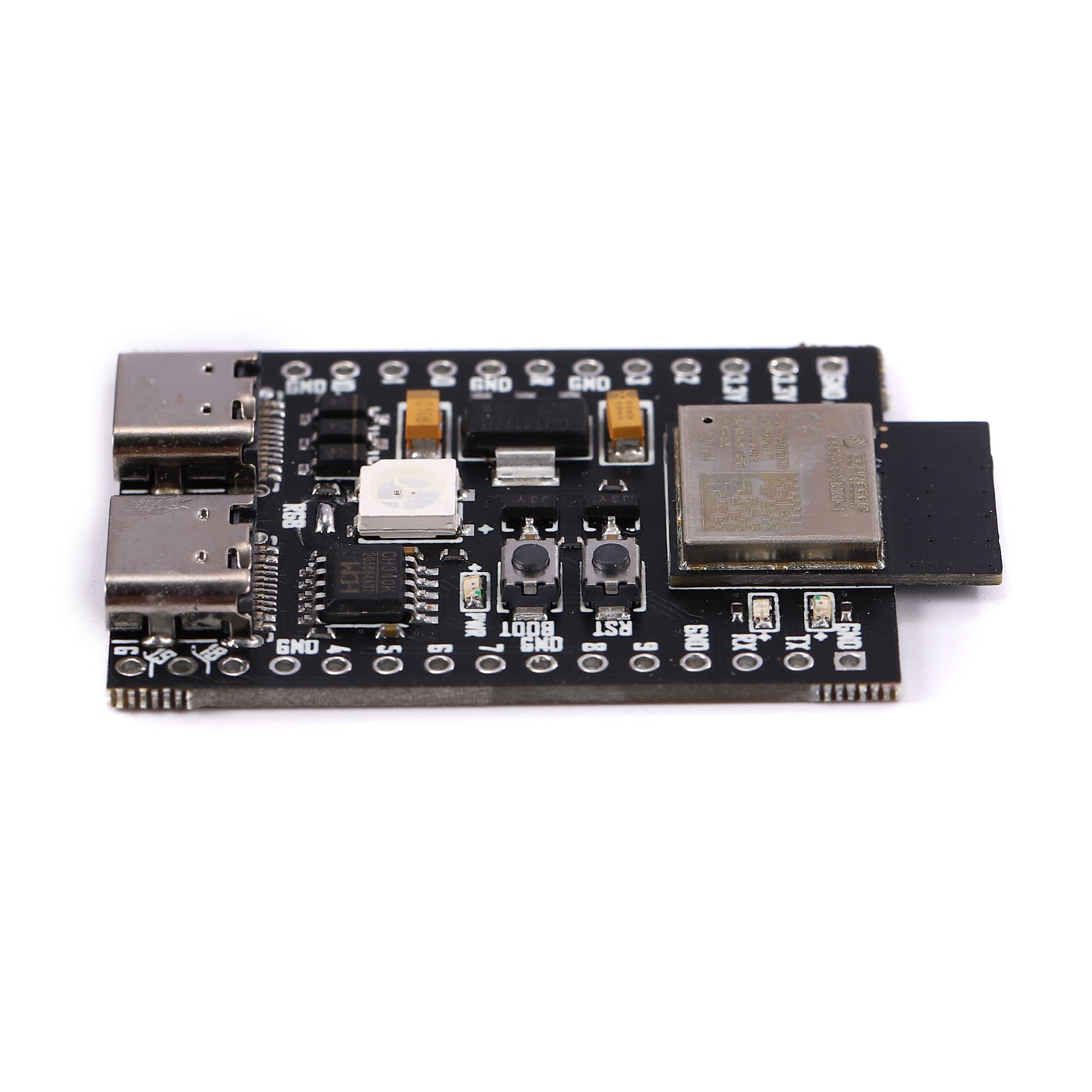 Printer Accesstories ESP32 C3 ESP32 C3 DevKitM 1 Dual USB Development Board Pyboard CircuitPython Micropython WiFi ESP32 C3 Mini 1| | - - (Color: ESP32-C3)