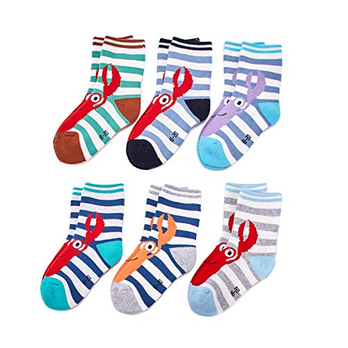 HowJoJo Big Boys Thick Cotton Socks Kids Warm Socks Winter Thermal Crew Socks 10-13 Years