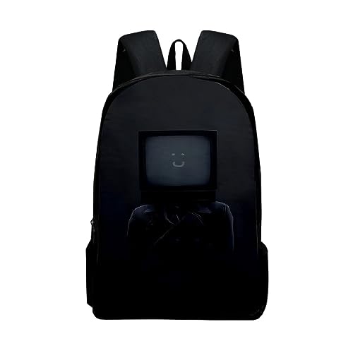 WAWNI Skibidi Toilet Backpack Musician Oxford Cloth Travel Bag Trendy Style Adjustable Shoulder Strap Bag (A11,one size)