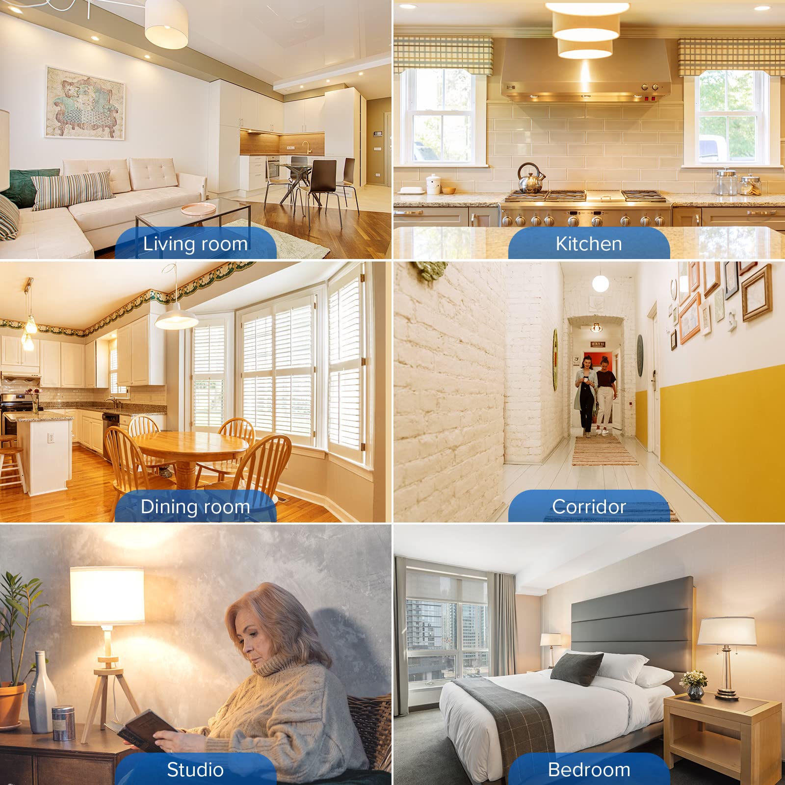 SANSI Dimmable LED Light Bulb 250 Watt Equivalent, 3000K Soft Warm White 4000 Lumens E26 A21 LED Light Bulbs 2 Pack, 22-Year Lifetime, 27W Power Energy Saving Light Bulb for Home Office