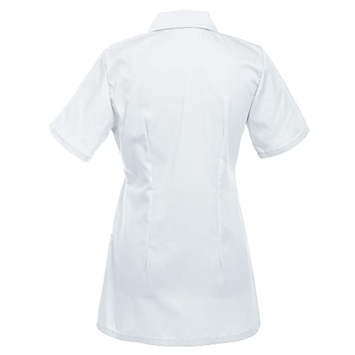 Women's Custom Personalized 29 Inch Consultation Short Sleeve Lab Coat