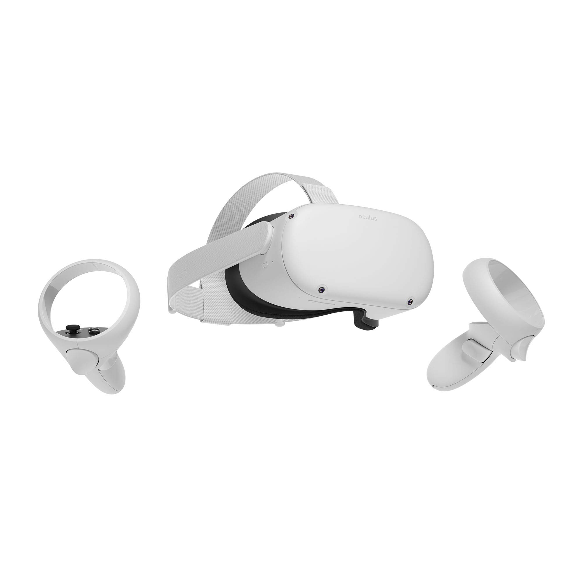 Oculus Newest Quest 2 Gmaing VR Headset 128GB Set - Advanced All-in-One Virtual Reality Headset Cover Set, White
