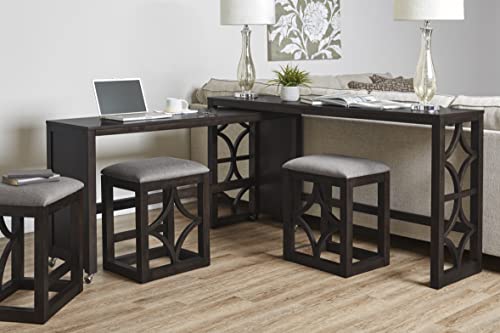 Lane Home Furnishings Aria Sofa Bar, Umber