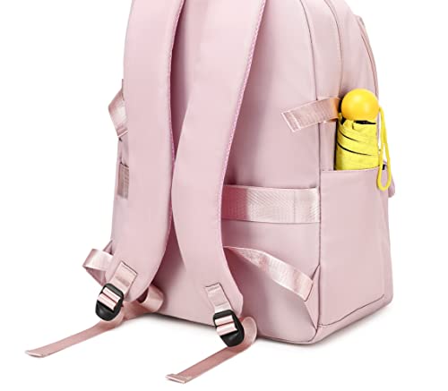 Teecho Stylish School Backpack For Men and Women Roomy Girl Book Bag Cute Shoolbag Purple