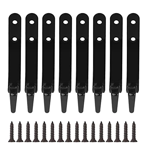 Yarnow Wall Plant Bracket Hanging Planter Hook Wall Mounted Flower Pot Bird Feeder Wind Chime Lanterns Hanger Plant Pot Basket for Indoor Outdoor Decorations 8PCS