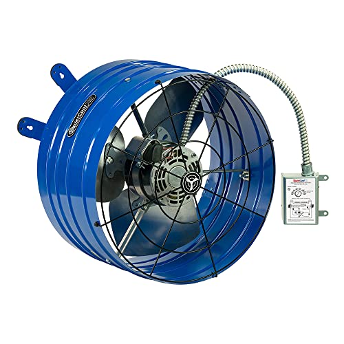 QuietCool Attic Gable Fan with Thermostat (AFG PRO-2.0)