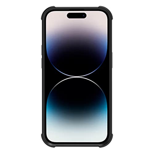 Tnarru Compatible with iPhone 14 Pro Case American Flag Pattern Hard PC Back and Soft TPU Sides Scratchproof Shockproof Protective Case for iPhone 14 Pro -Black