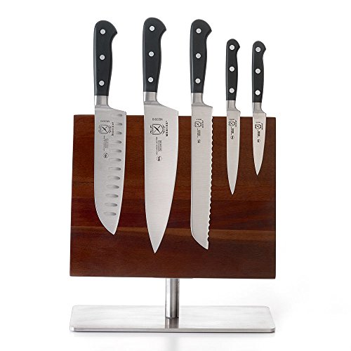 Mercer Culinary Knife Stand, 11 3/8 x 9, Stainless Steel