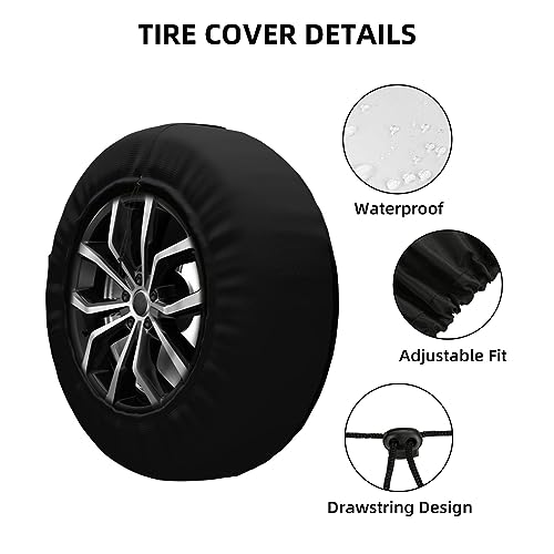 T Rex If You are Happy and You Know It,Funny Tire Cover Universal Fit Spare Tire Protector for Truck SUV Trailer Camper Rv