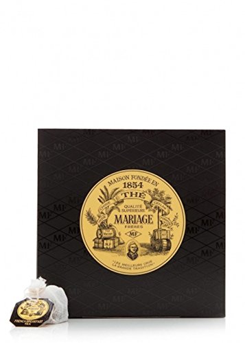 Mariage Freres. Marco Polo Black Tea, 30 Cotton Tea Bags 75g (1 Pack)