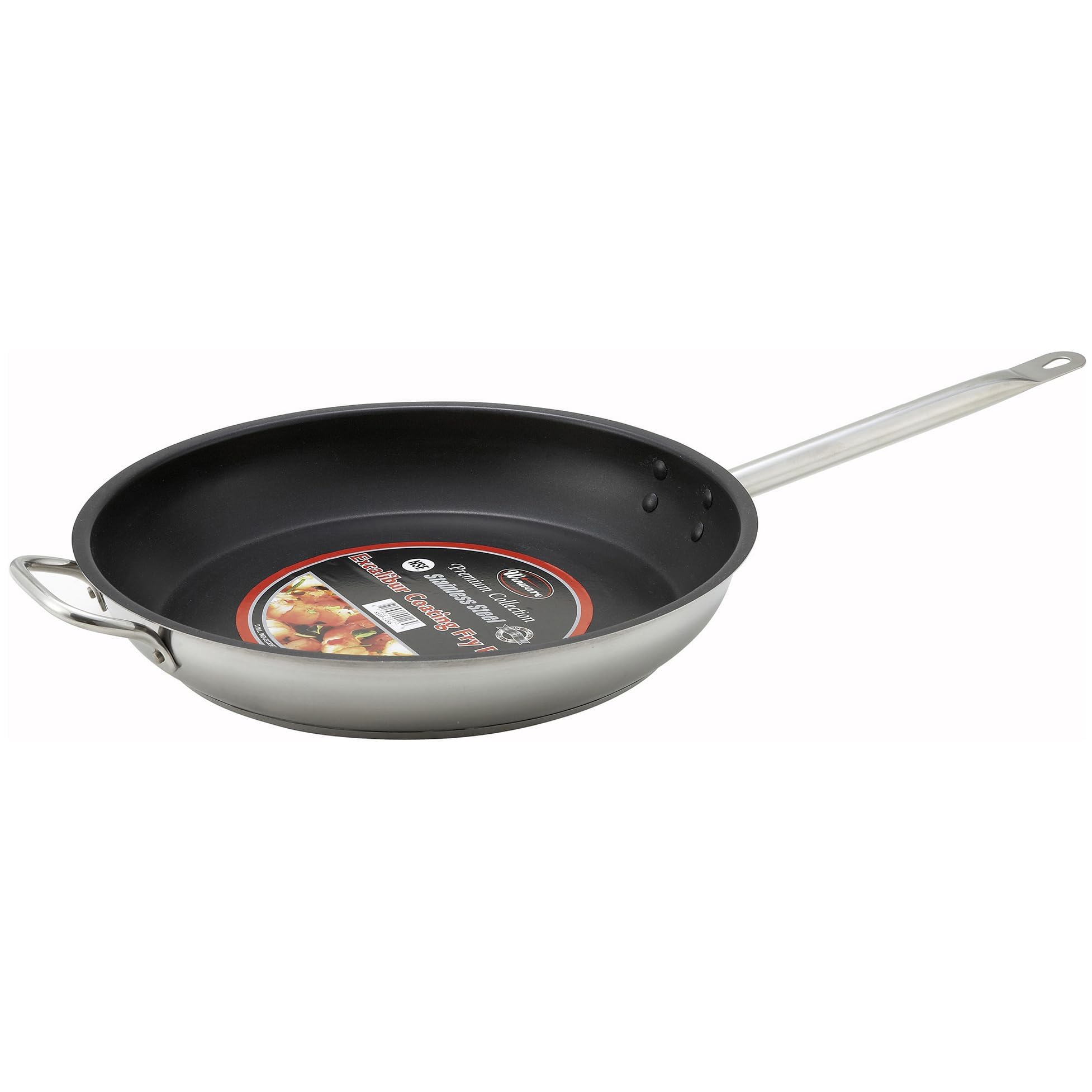 Winware SSFP-14NS FryPanSS, 14 Inch, Stainless Steel