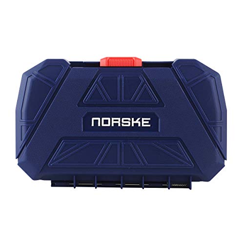 Norske Tools NIDBP280 12pc Impact Titanium Hex Shank Drill Bit for Metal, wood and Plastic (2PC of 1/16"and 3/32", 1 PC of 1/8", 5/32", 3/16", 7/32", 1/4", 5/16", 3/8"and 1/2")