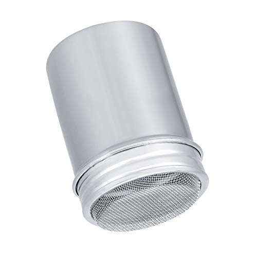 Sugar Pepper Shaker Pepper Shaker, Powder Shaker, Cocoa Powder Shaker Spice Shaker, for Home for Kitchen (304 small concave mesh)