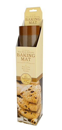 Mrs. Anderson’s Baking Non-Stick Silicone Baking Mat, 11.625-Inch x 16.5-Inch