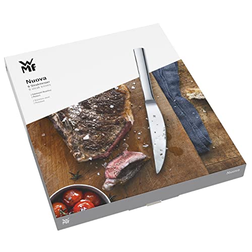 WMF Steak Knives Set of 6 Pieces Stainless Steel