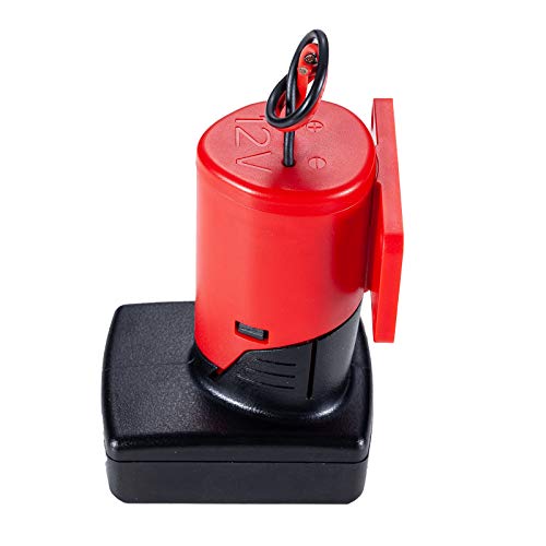 Power Wheels Battery Adapter for Milwaukee M12 12V Dock Power Connector 12 Gauge Robotic