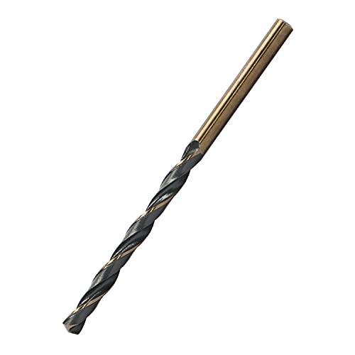 Ohamtes 7mm Reduced Shank Twist Drill Bits High Speed Steel HSS 4341 for Iron/Copper/Plastic/Aluminum Plates/Metal Materials, Round Shank, Double Edge, 5 Pcs