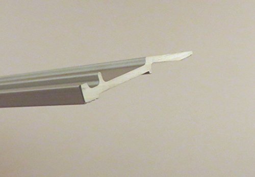 Shinwa 24" Extruded Aluminum Cutting Rule Ruler Gauge with Non slip rubber Backing 33295