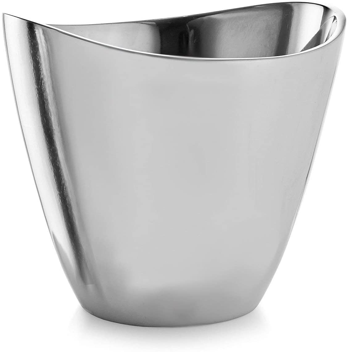nambe Vie Champagne Bucket | Wine & Champagne Cooler for Parties, Dinner, Kitchen, Bar Cart | Insulated to Keep Wine & Beverages Cold | Gift for Wine Enthusiasts | Made of Metal Alloy