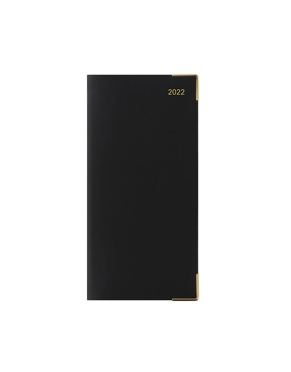 Letts of London Roma Slim week to view with appointments, notes & planners 2022 diary - black, (22-081237)