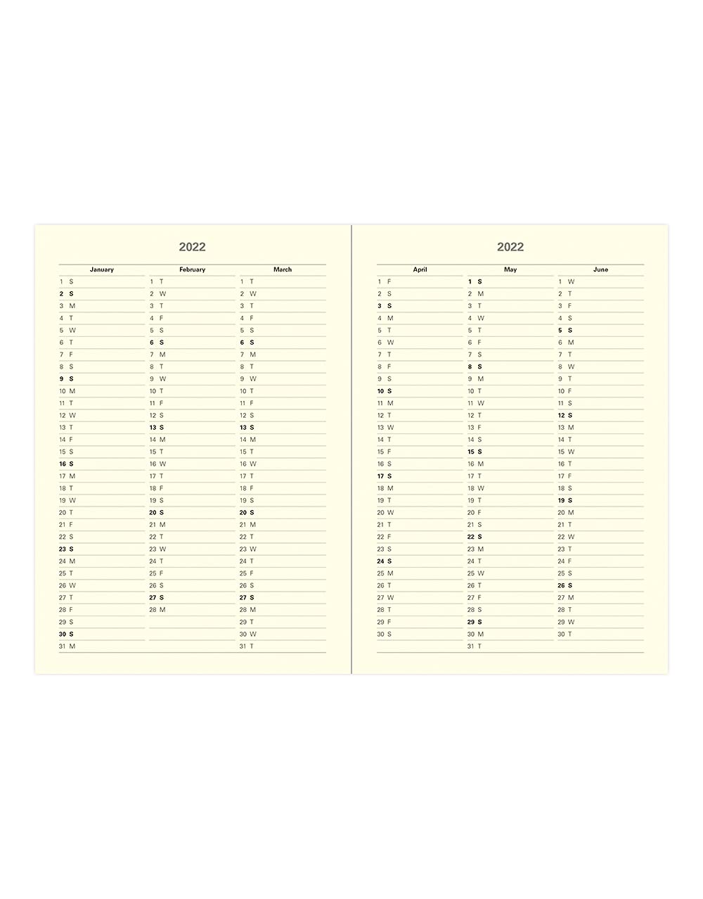 Letts Two Tone A5 Week to View 2022 Diary - Grey