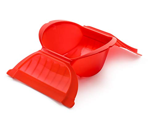 Lekue Ogya Microwavable Pot, Model # , X-Large, Red