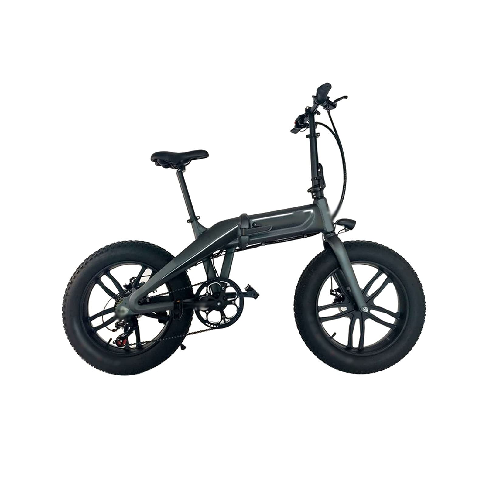 LUGMOzxc Bicycle Electric Bicycle,500W Folding Electric Bicycle Mountain Bike 48V E-Bike Full Suspension