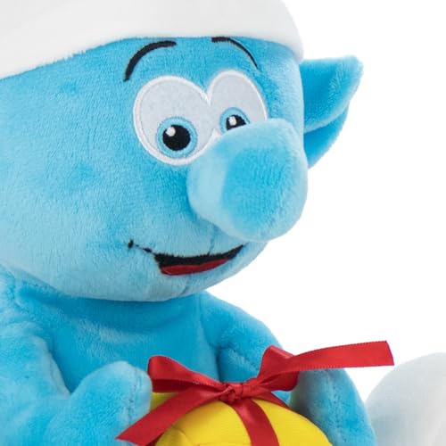 The Smurfs Plush - Classic Smurf, Smurfette, Dad Smurf, Philosophical Smurf, Joker Smurf, Grumpy Smurf - 26 cm (Joker Smurf)