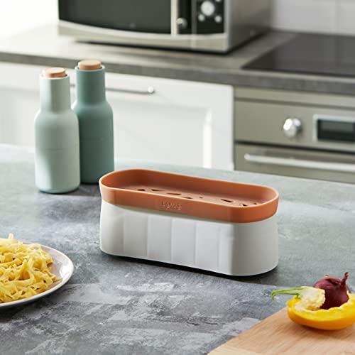 Lekue Quick Microwave Pasta Cooker, one size, Terracotta