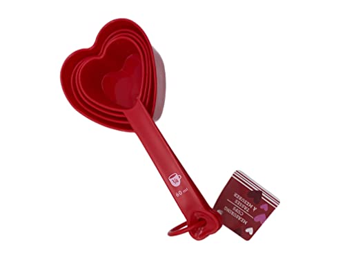 The ULTIMATE Valentine's Day Baking Bundle Set Featuring Pillsbury Funfetti Vanilla Cake Mix, Pillsbury Funfetti Vanilla Frosting with Sprinkles, Pillsbury Funfetti Brownie Mix, Kiss Lips and Happy Valentine's Day Cupcake Liners and Heart Shaped Measuring