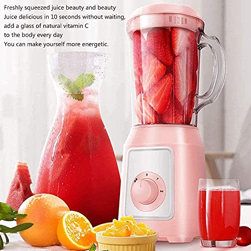 Multifunctional Blender Stainless Steel Blades, 3 Speed Control With Pulse, Overheat Protection, Crusher, chopper, coffee grinder smoothie maker 22000 rpm 1150ml jar,blue,c,pink,d ZJ666