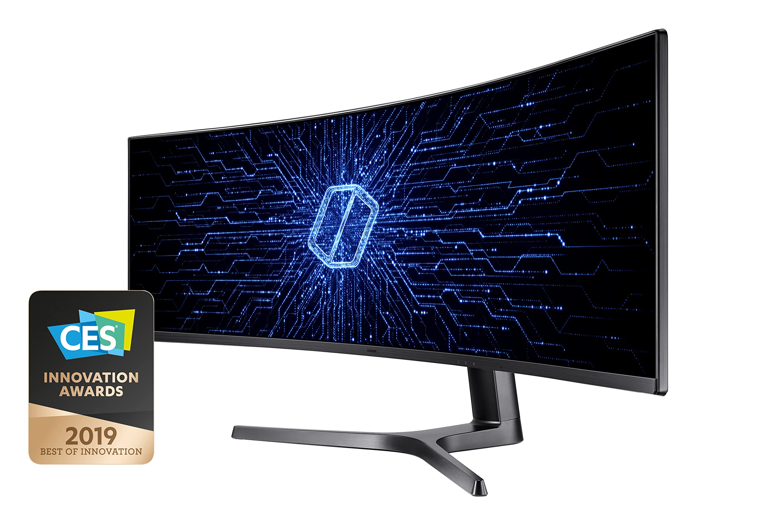 SAMSUNG Odyssey CRG9 49-Inch, QLED Curved Gaming Monitor (C49RG92SSN), Black (Renewed)