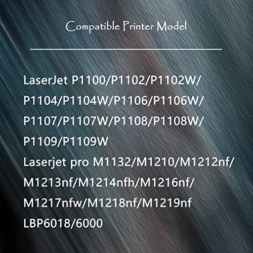 TG Imaging (Single Pack) Compatible Replacement for Canon 125 Toner Cartridge Canon125 CRG-125 CRG125 (1xBlack) Replacement for ImageClass LBP6000 LBP6030ws MF3010 Toner Printer