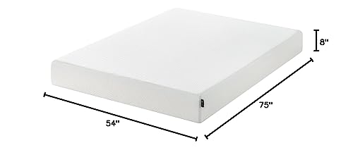 Zinus 8 Inch Green Tea Essential Memory FoamMattress/Bed-in-a-Box/AffordableMattress/CertiPUR-US Certified, Full