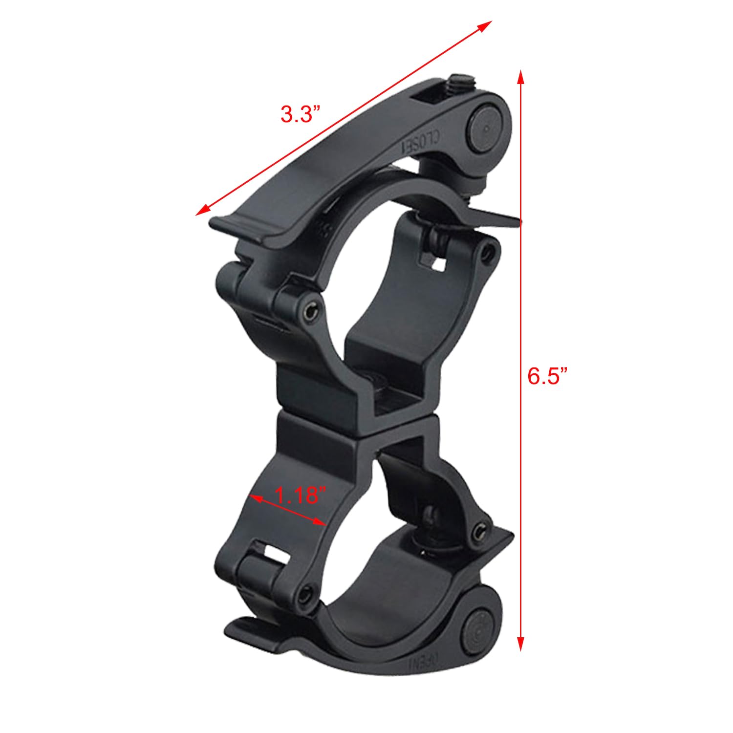 Lighting Truss Swivel coupler Clamp Fit F34 1.88-2 Inch Pipe Heavy Duty Aluminum Alloy 220 LBs for DJ Stage Lighting Quick Release Quick Lock
