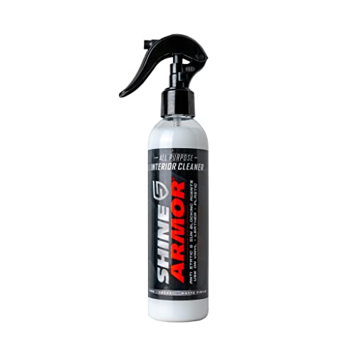 SHINE ARMOR Car Interior Cleaner & Leather Cleaner - Vehicle Detailing & Restoration, Cleaner & Conditioner Protector for Couches Car Interior