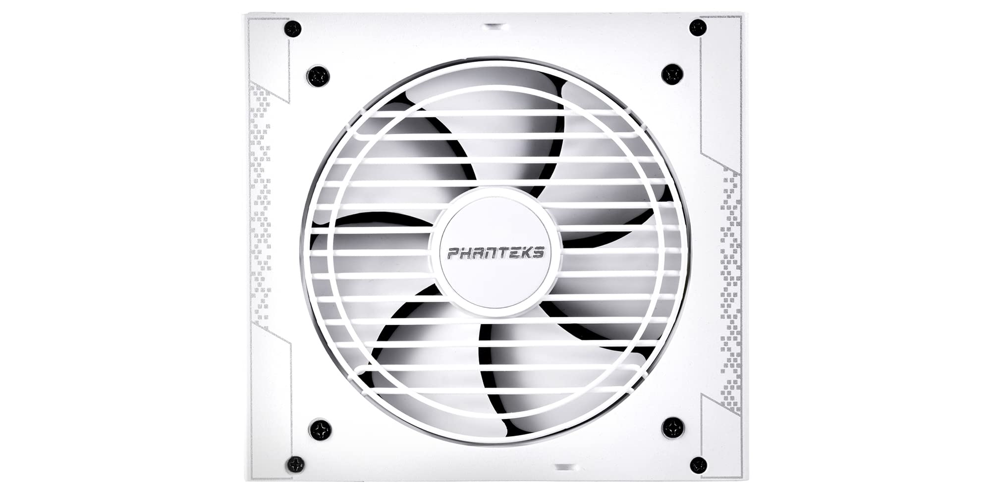 Phanteks (PH-P1000G_WT02) AMP 1000W V2 80PLUS Gold, ATX Power Supply, 12VHPWR Included, Fully Modular, Hybrid Mode, Silent Fan, Revolt PRO Link Certified (White)