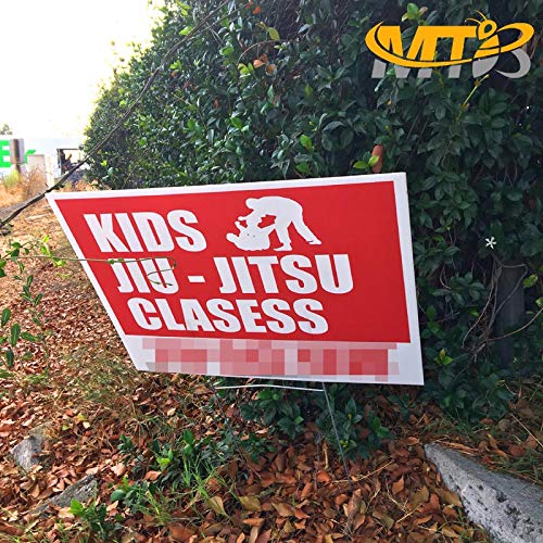 MTB H Frame Wire Stakes 20 x10-inch (Pkg of 10) 9ga Metal -Yard Sign Stakes for Advertising Board,Lawn Sign Holder