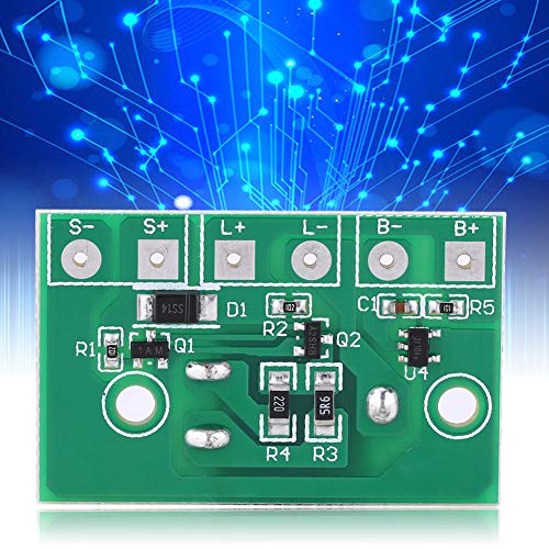 Solar Lawn Lamp Control Board, Solar Lamp Controller Compact Clear Connection Easy to Operate for Garden
