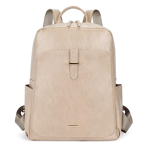 UBAYMAX PU Leather Women Backpack Casual Shoulder Bag Fashion Ladies Daypacks Travel Backpack 14 INCH Laptop Backpack