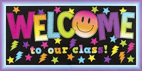 Teacher Created Resources Purple and Blue Color Wash Straight Border Trim