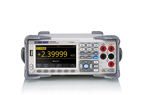 Siglent Technologies SDM3055 5.5 Digit Digital Multimeter, White/Grey