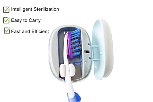 PHYRE Toothbrush Covers with Holder - Rechargeable Travel Home Toothbrush Cleaner Case for All Electric and Manual Toothbrushes (Pink)