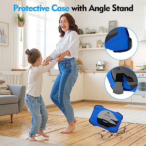 Tablet for Kids Tablet 10 inch with Case Included, Tablet for Toddlers Tablet 10 inch Children Tablets for Kids Android Tablet 64GB with WiFi Dual Camera Learning Games for Boys Girls (Blue)