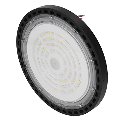 Oumefar LED High Bay Light 100W, UFO High Bay Light High Brightness 3030 Chip AC 85β265V Waterproof for Commercial Warehouse Lighting Lightfixture