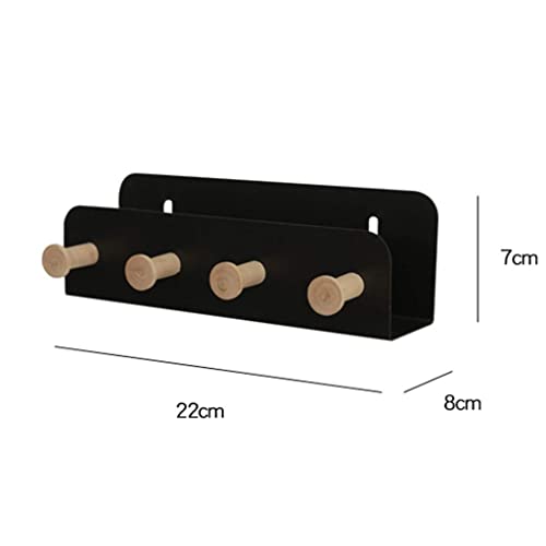 TJLSS Wall Mount Coat Hook, 4 Hooks Coat Hangers Rack Robe Hat Clothes Hook Wall Coat Rack Hooks