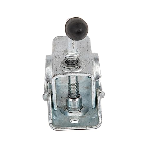 Qsvbeeqj Clamp Split Fixing Bracket Practical High Strength Wheel Prop Stand for Trailer 48mm/1.89inch Clamp Trailer Wheel Bracket