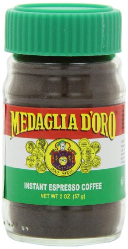 Medaglia D'Oro Espresso Style Instant Coffee, 2 Ounces (Pack of 12)